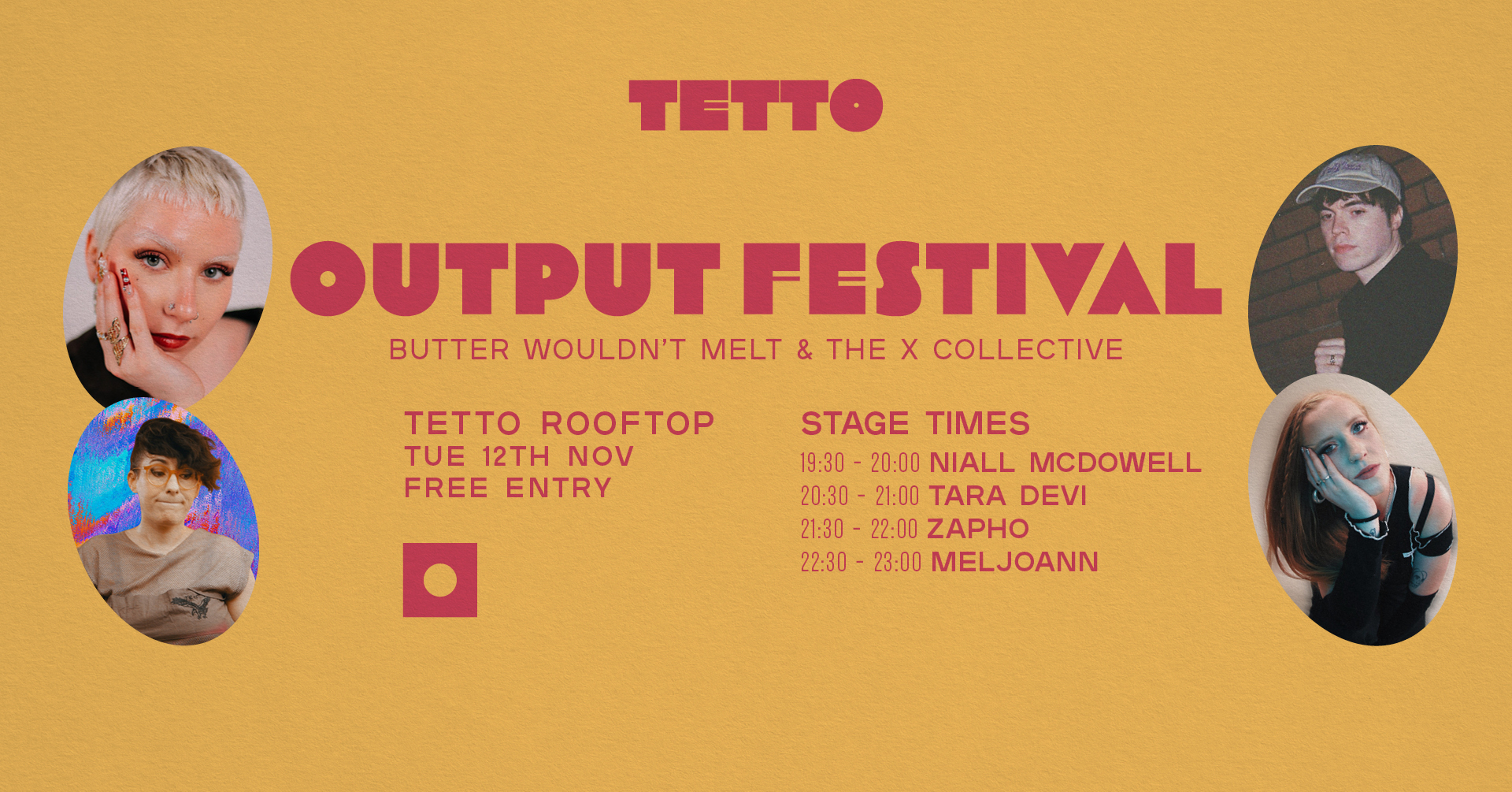 Output Festival Tetto Belfast | Bullitt